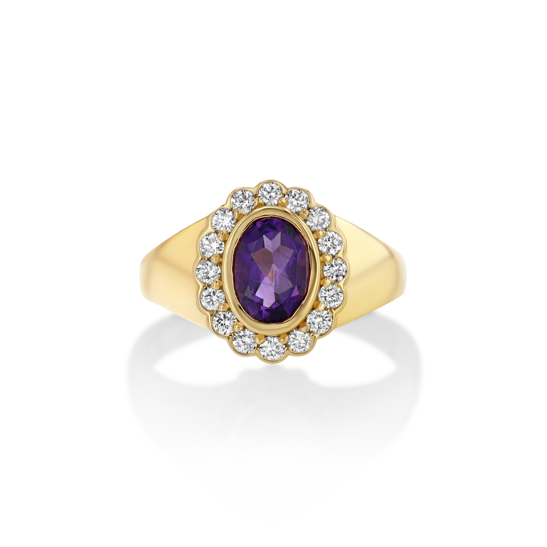 Heirloom Signet in Violet – Real Fine Studio